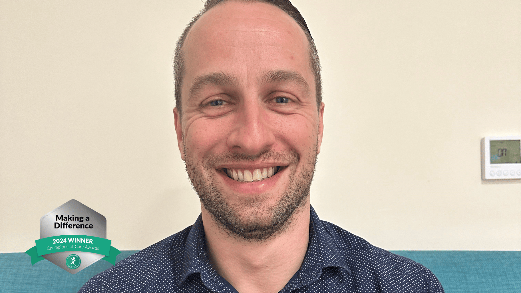 How Champions of Care winner Darren Buckworth is making a difference at Saturn Healthcare